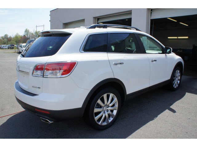 mazda cx 9 2009 white suv touring gasoline 6 cylinders all whee drive ...
