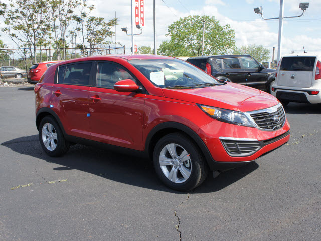 kia sportage 2012 signal red suv lx gasoline 4 cylinders front wheel ...