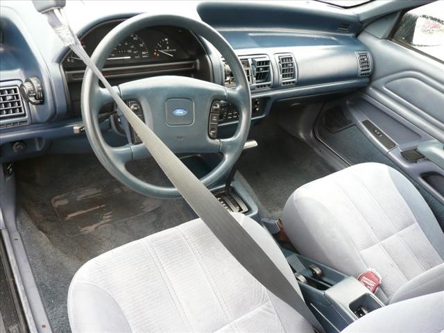 ford tempo 1991 blue sedan gl gasoline 4 cylinders front wheel drive ...