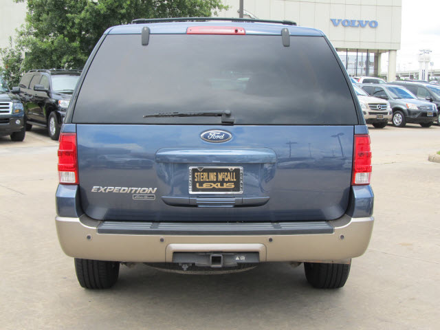 ford expedition 2004 blue suv eddie bauer gasoline 8 cylinders rear ...