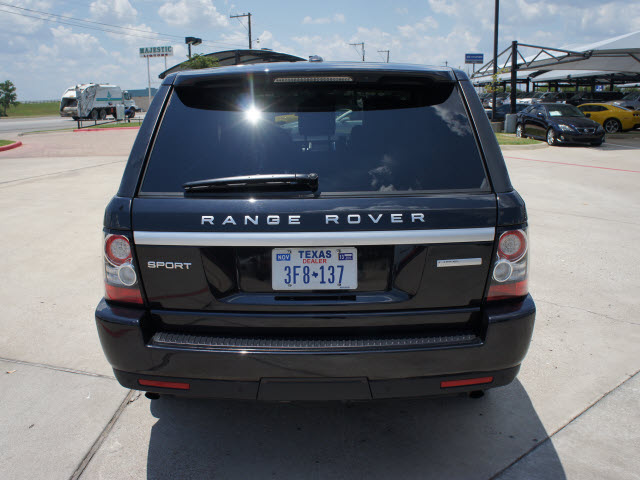 range rover range rover sport 2012 black suv hse gasoline 8 cylinders 4 ...